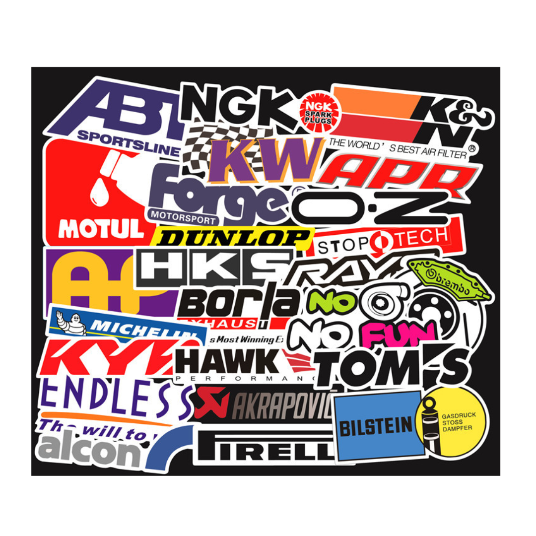 JDM Custom Sticker Mix3 (103 Piece) | Shop Today. Get it Tomorrow ...