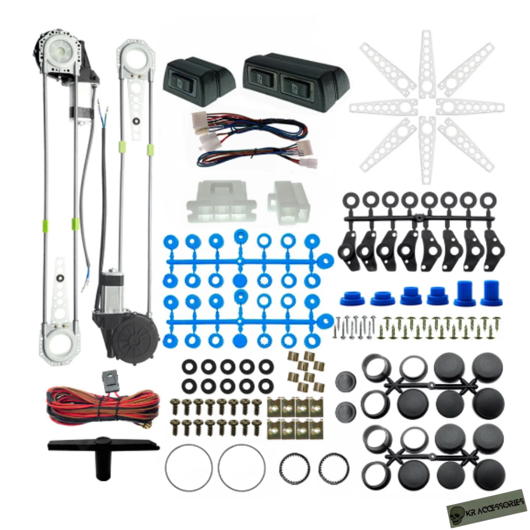 Universal/ Custom Vehicle Electric Window Kit 12V (2-Door) | Shop Today ...