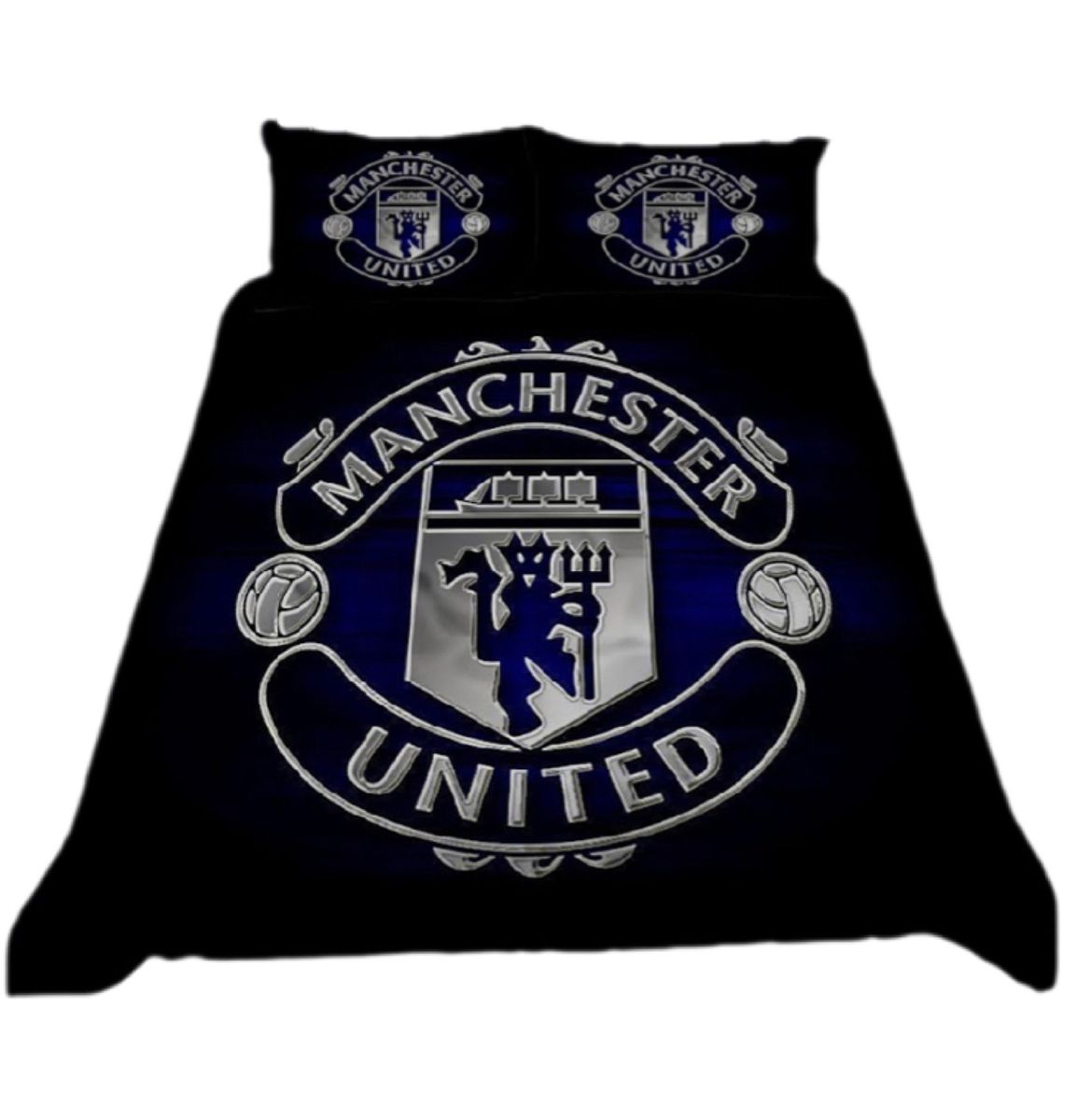 Premium Manchester United 3D Printed Duvet Cover Set (Single Bed ...
