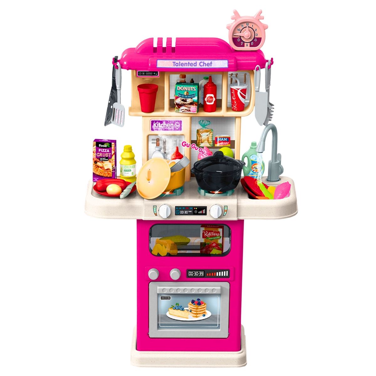XL Modern Kitchen Playset Toy 75cm - Cooking Toy for Kids - Toys for ...