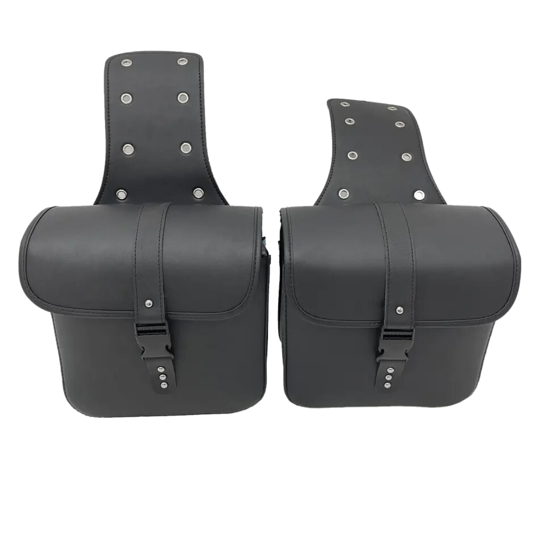 Retro/Cruiser Saddle/ Side Bags Set (Black) | Shop Today. Get it ...