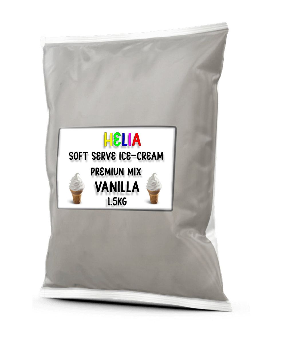 Soft Serve Mix: Vanilla 1.5kg Premium Ice Cream Powder Mix | Shop Today ...