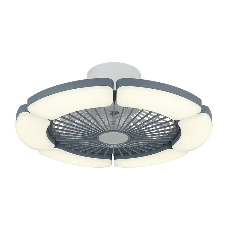 Low Noise Smart Remote Control Dimmable LED Ceiling Fan with Light ...