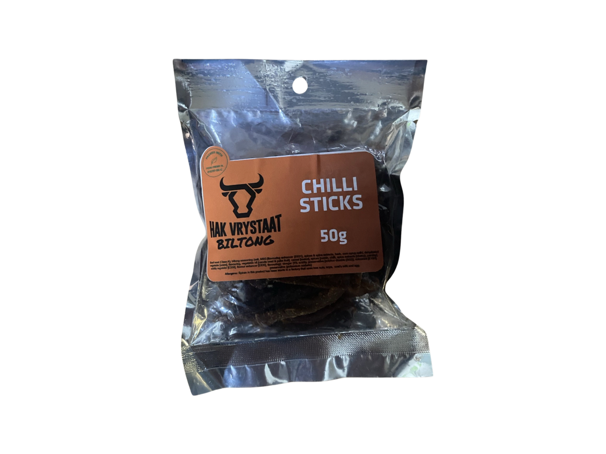 Hak Vrystaat Beef Chilli Sticks 50g | Shop Today. Get it Tomorrow ...