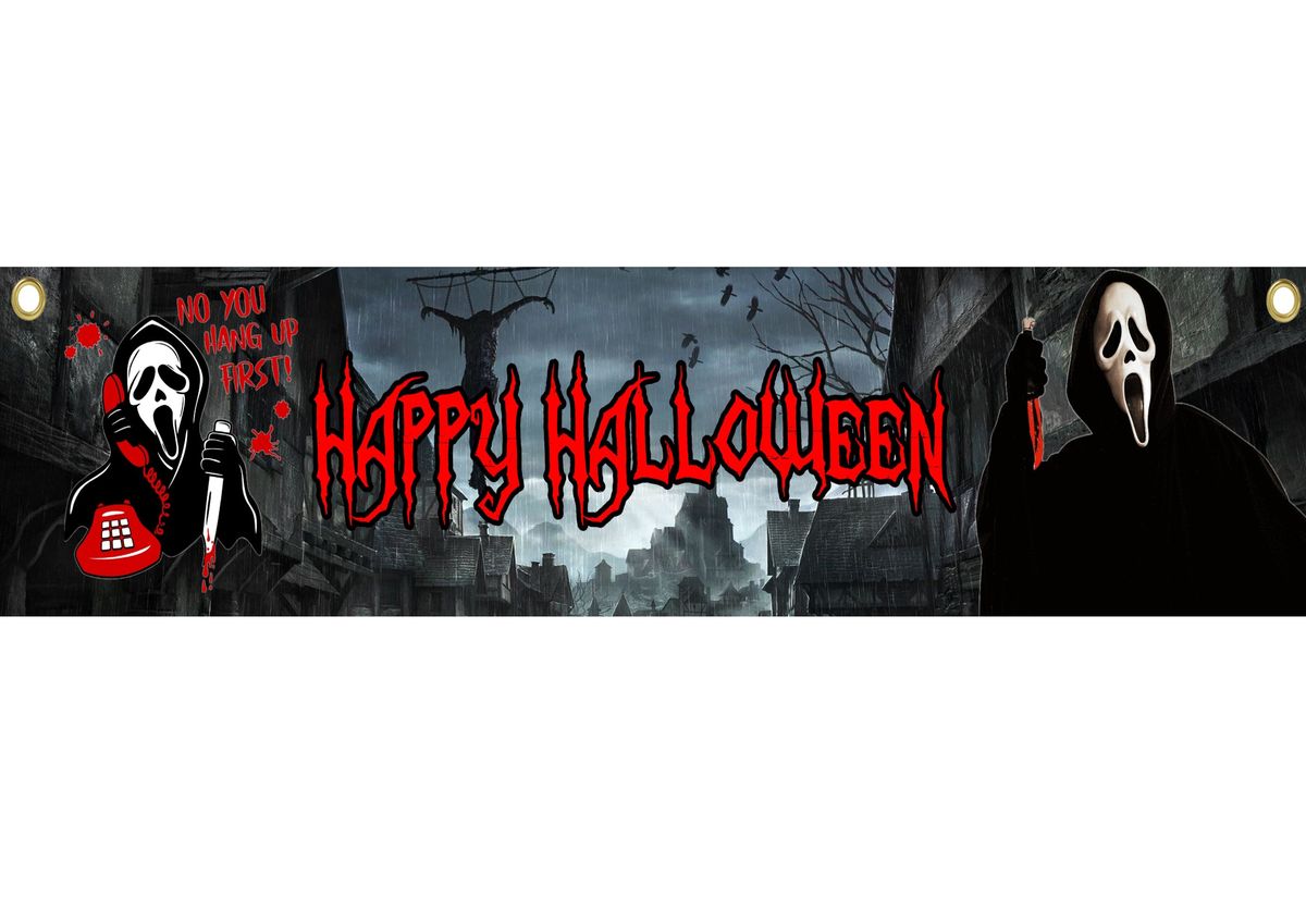 Halloween Banner PVC Scream | Shop Today. Get it Tomorrow! | takealot.com