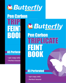 A5 Pen Carbon Triplicate Feint Book (150 Copy) X2 | Shop Today. Get it ...