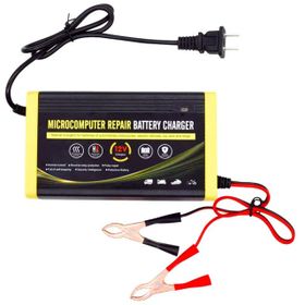 Smart Automatic Motorcycle Microcomputer Repair Battery Charger 12V 7A ...