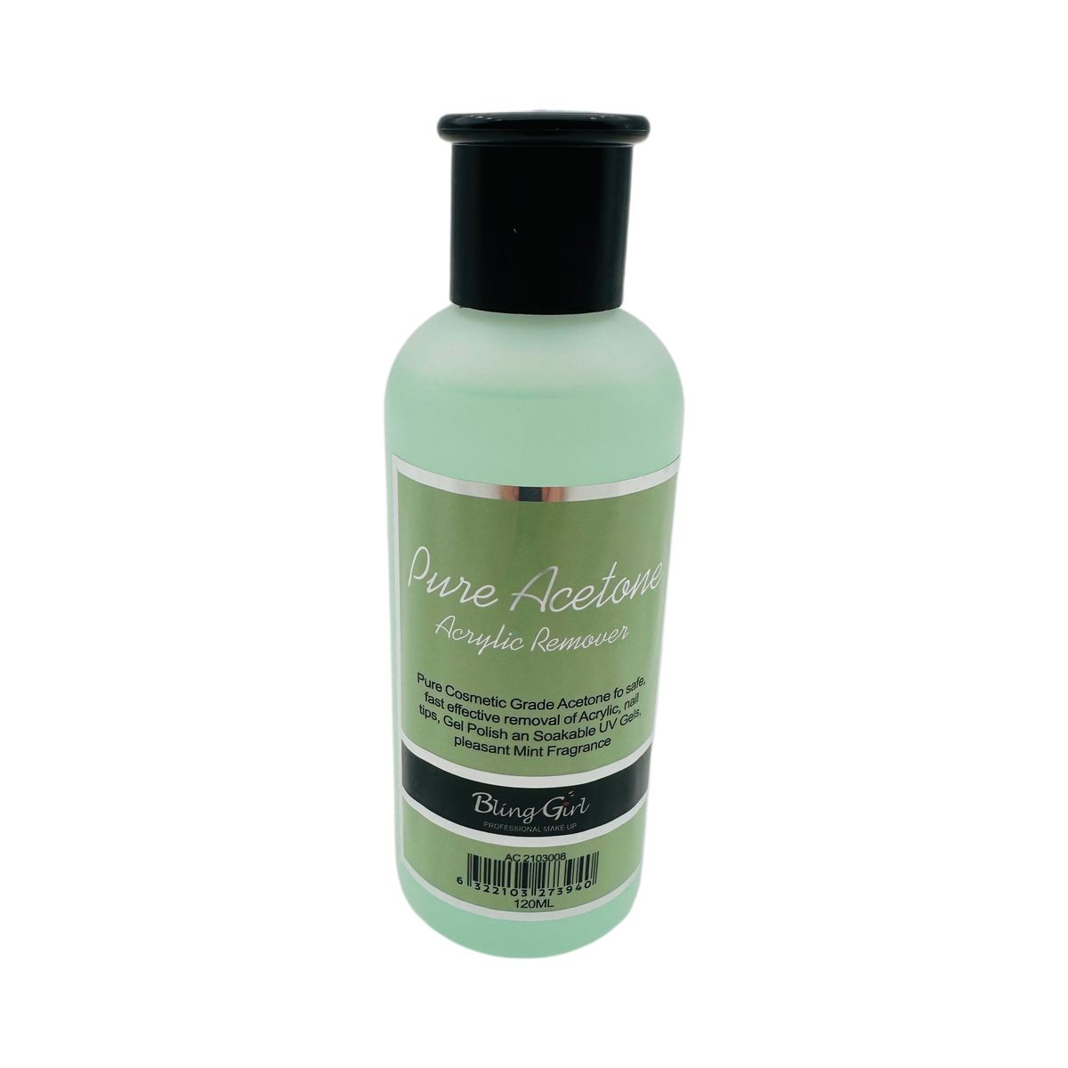 Bling Girl Pure Acetone UV Gel and Nail Polish Remover 120ml | Shop ...