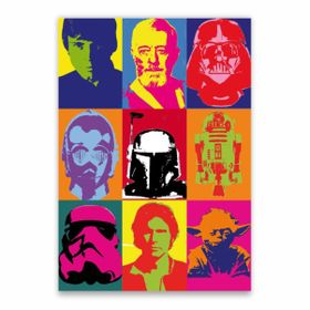 Star Wars Characters Colourful Poster - A1 | Shop Today. Get it ...