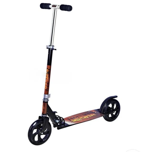 Folding Aluminum Adult Kick Scooter Two Big Wheel Street Scooter | Shop ...