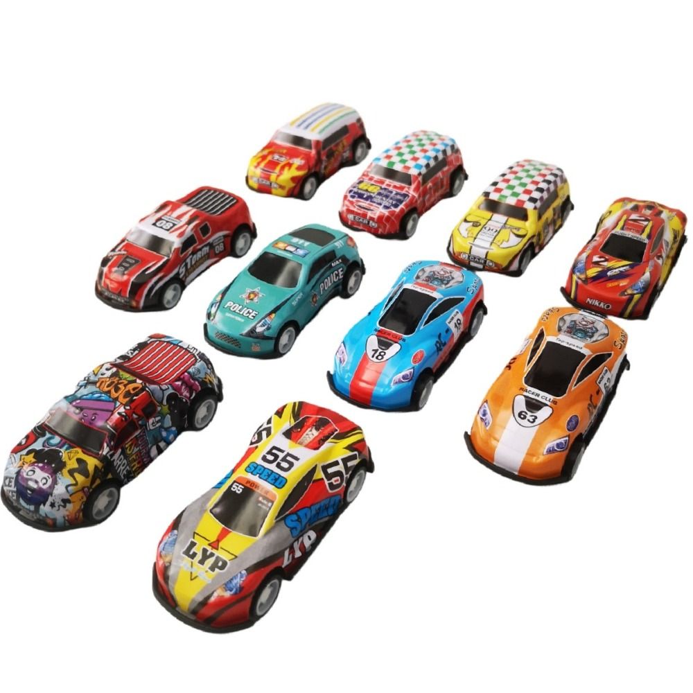 Pull-Back Toy Cars - 10 Set | Shop Today. Get it Tomorrow! | takealot.com