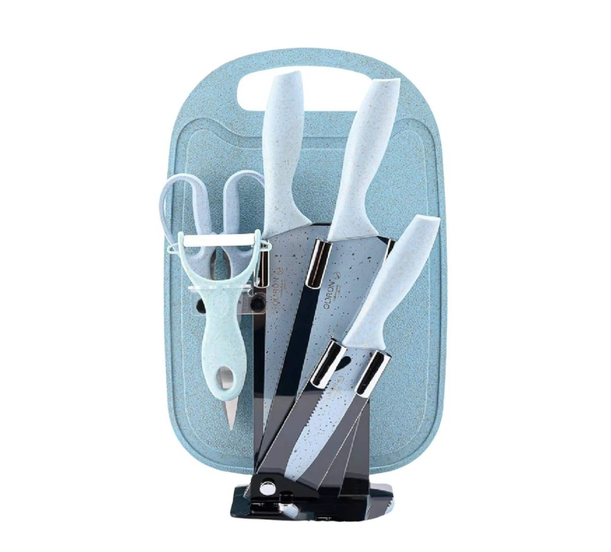 Stainless Steel 7 Piece Kitchen Untensil Knife Set | Shop Today. Get it ...