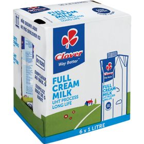 Full Cream Long Life Milk (6 x 1litre) | Shop Today. Get it Tomorrow ...