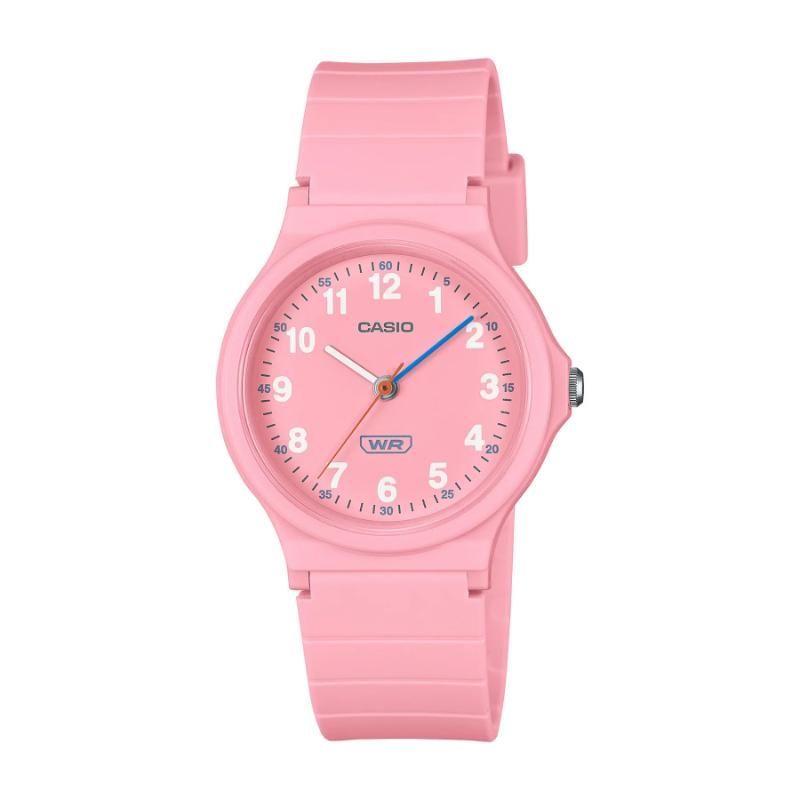 Casio Womens Pink Analogue Rubber Strap Watch-LQ-24B-4BDF | Shop Today ...