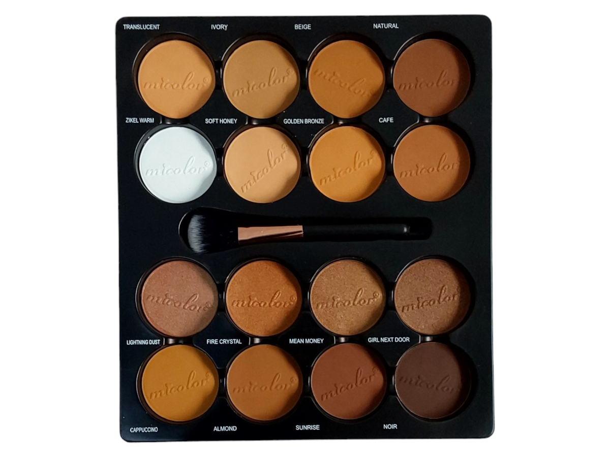 Makeup 12 Colour Concealer, Contour Powder,& 4 Colour Highlights ...