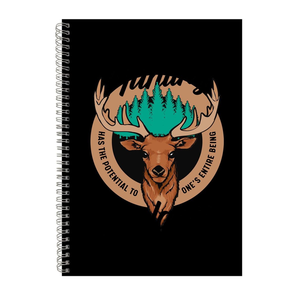 Hunting Balance Notebook Hunting Gift Idea A4 Notepad 134 | Shop Today ...