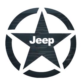 Decal Stickers Vinyl For SUV Bakkies Jeep FJ Cruiser - Jeep Star - 48cm ...