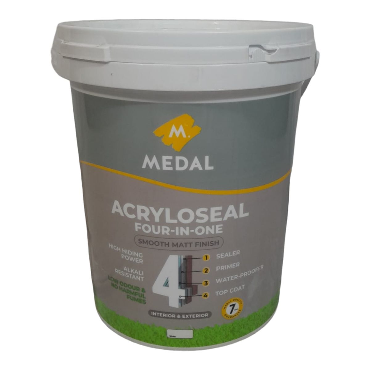 Medal Smooth Matt Finish 20 L -White | Shop Today. Get it Tomorrow ...
