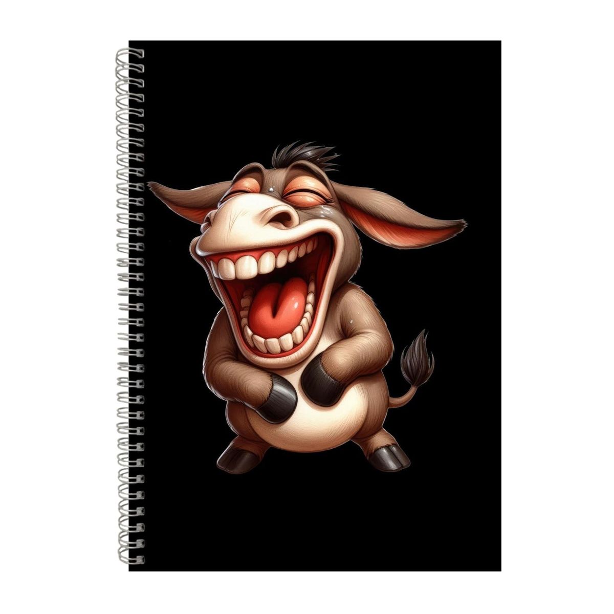 Donkey 10 A4 Notebook Spiral Lined Trendy Cartoon Idea 345 | Shop Today ...