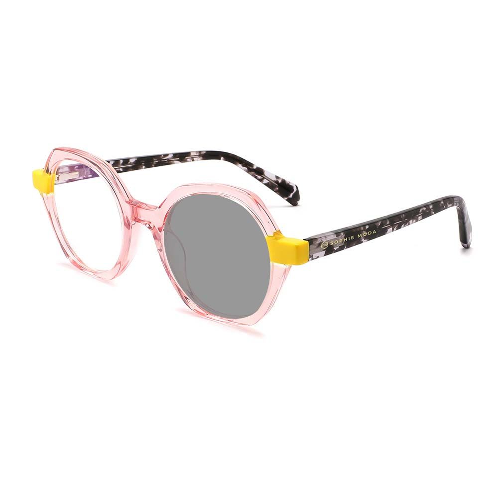 Sophie Moda- Photochromic Blue Light Blocking Fashion Glasses: MUSE ...