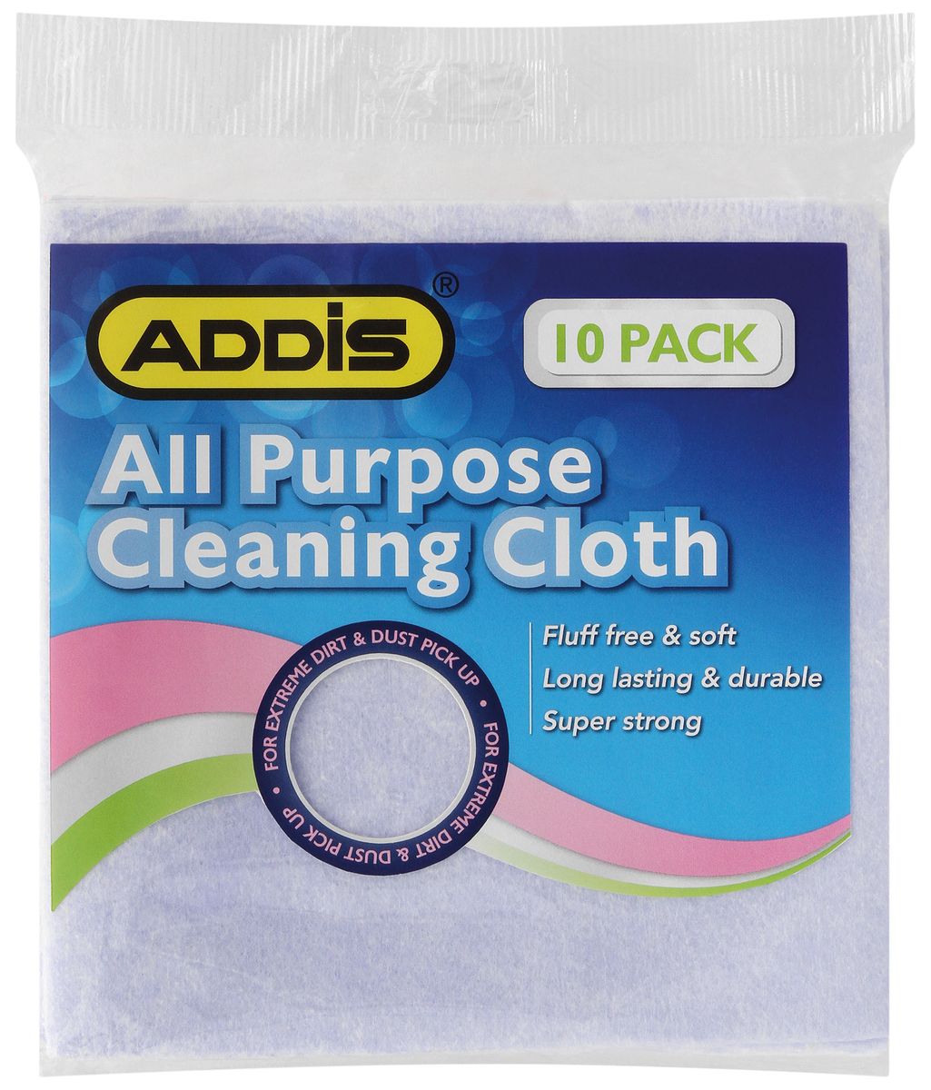 Addis - All Purpose Cleaning Cloth 10 Piece | Shop Today. Get it ...