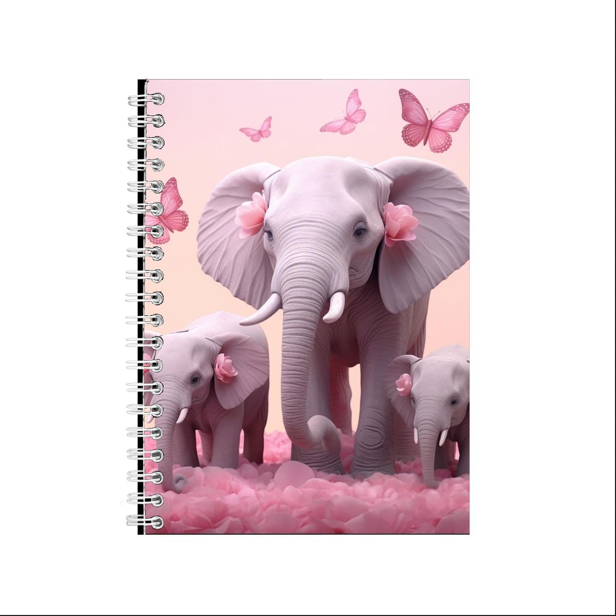 Pink Elephant Family 2 A5 Notebook Gift Idea | Shop Today. Get it ... Pink Elephant Family 2 A5 Notebook Gift Idea | Shop Today. Get it ...