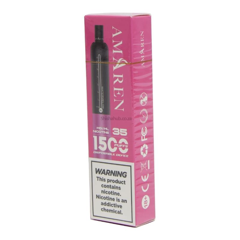 Amaren - Vape - 1500 puffs - Watermelon | Shop Today. Get it Tomorrow ...