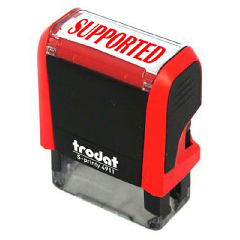 Trodat Stock Stamp - Supported Teacher Stamp | Shop Today. Get it ...