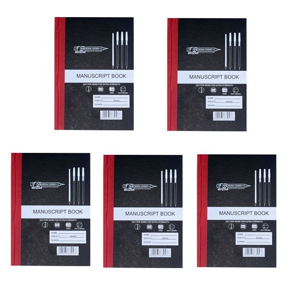 Hard-Cover Book A4 384 - Page 4 -Quire (PACK OF 5) | Shop Today. Get it ...