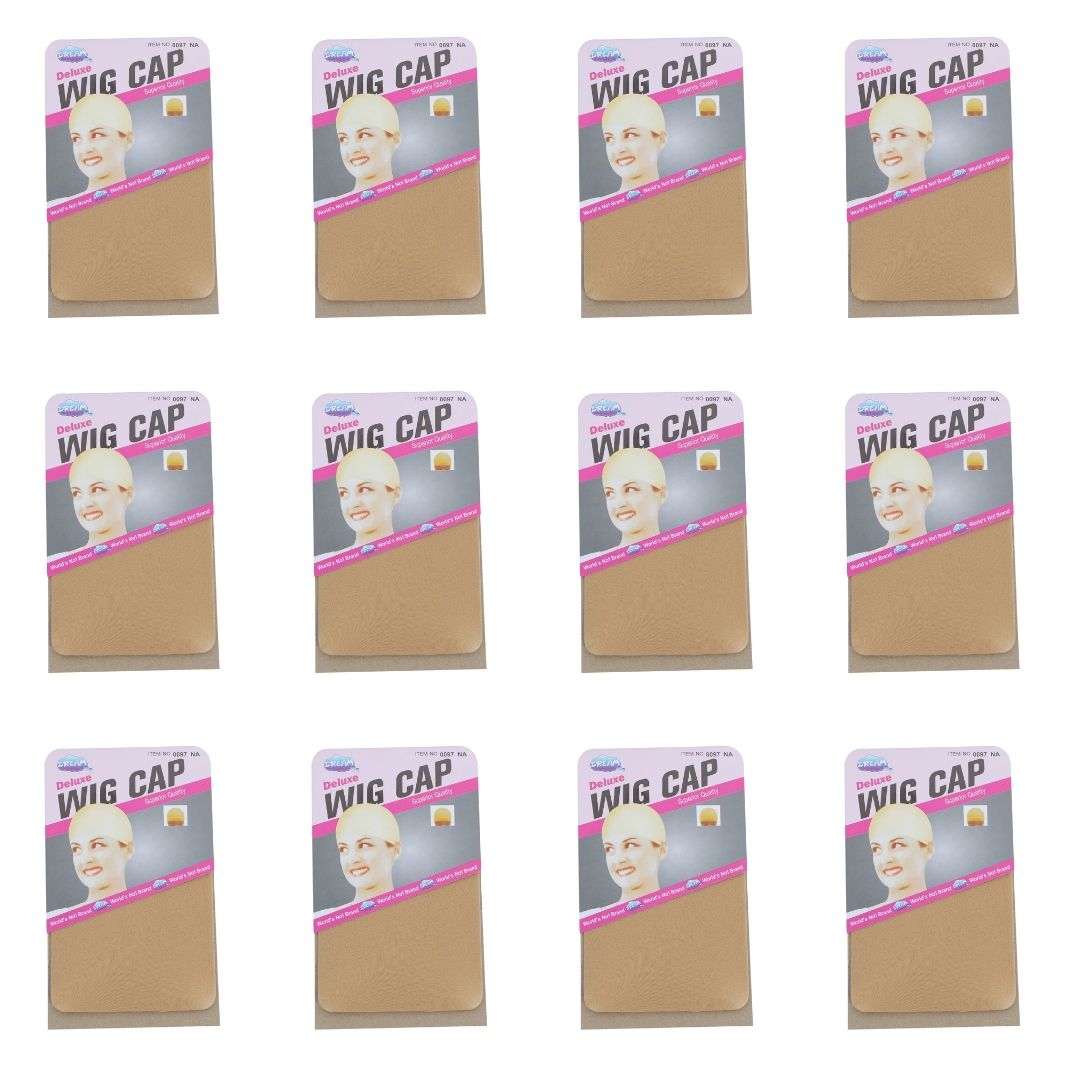 DD Reusable Lace Wig Caps - Set of 12 (Blonde) | Shop Today. Get it ...