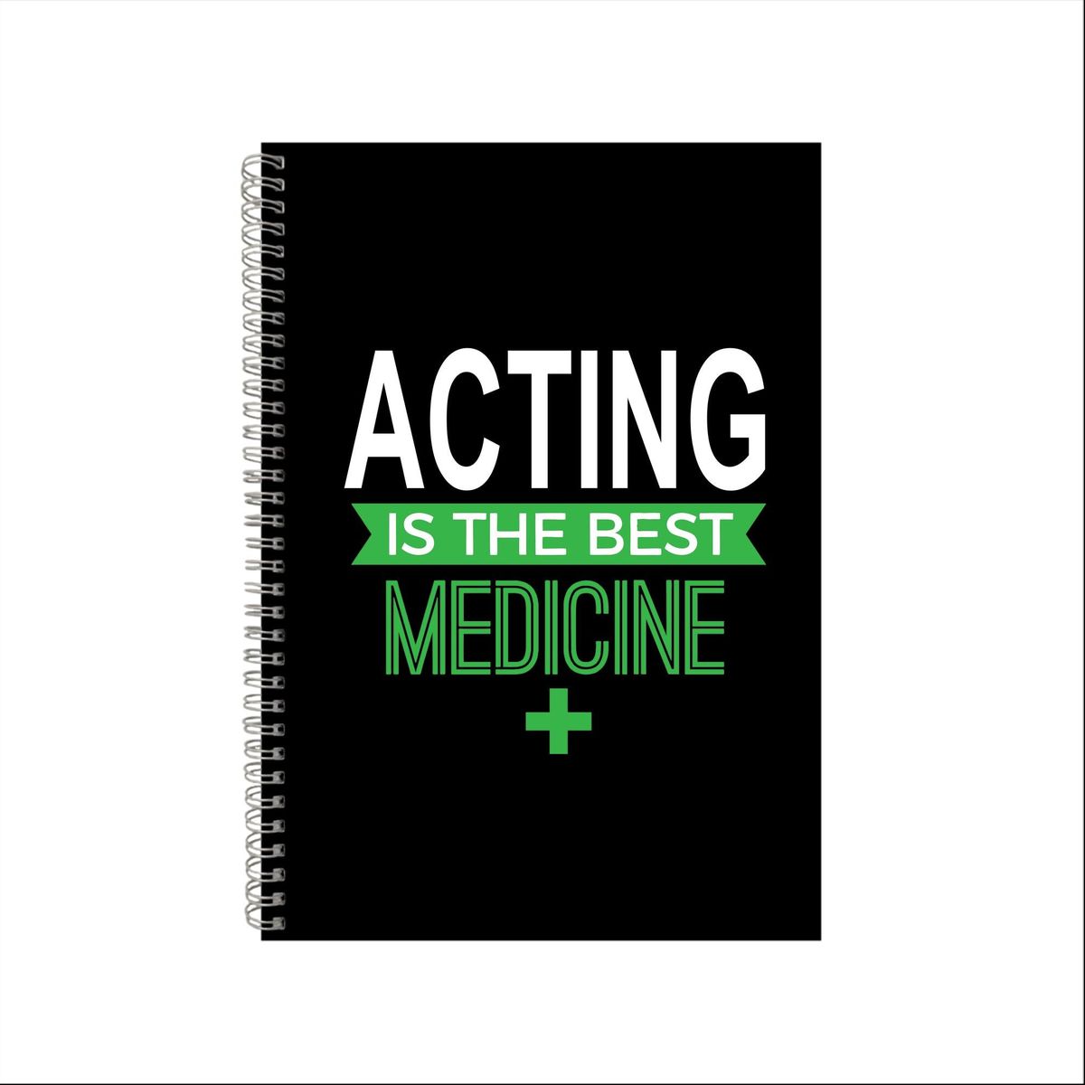 Acting Wire Bound Notebook Actor Gift Idea Writing Books A4 Notepad ...