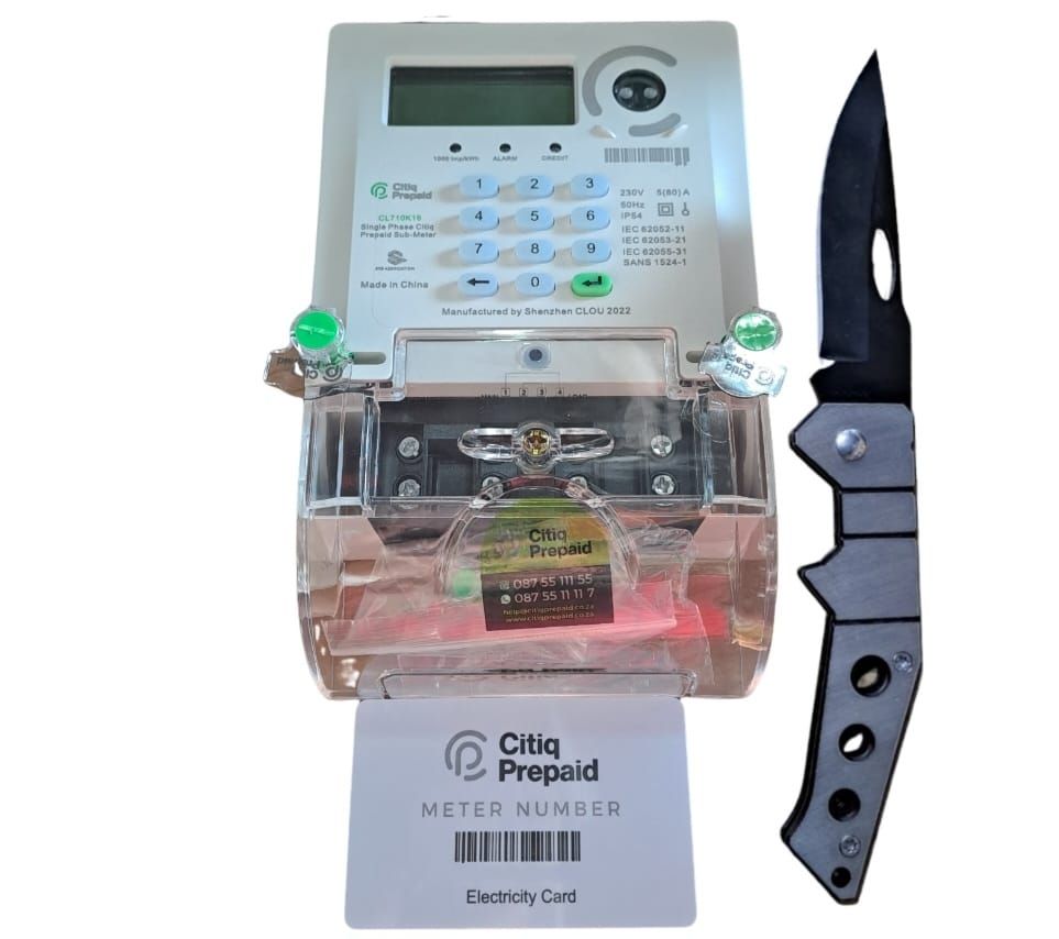 Prepaid Electricity Meter and Pocket Knife | Shop Today. Get it ...
