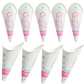20 Piece Disposable Female Urination Device, Portable Girl Urinal ...