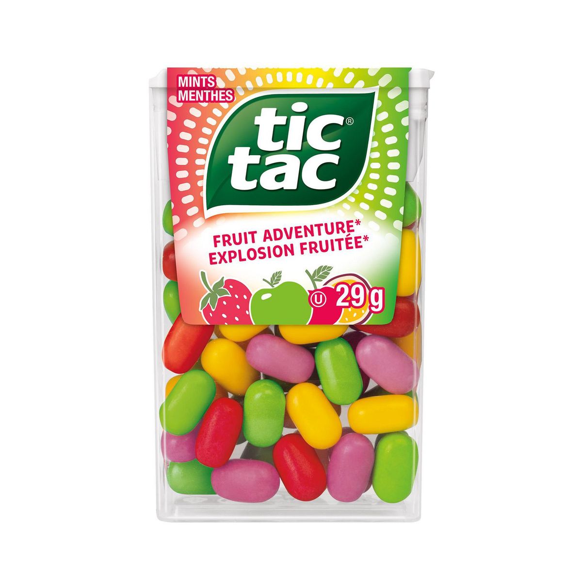 Tic Tac, Fruit Adventure Fruit Flavored Sweets, On-the-Go Refreshment ... Tic Tac, Fruit Adventure Fruit Flavored Sweets, On-the-Go Refreshment ...