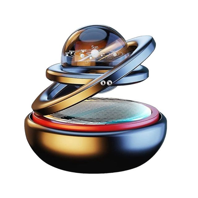 Car Air Freshener Solar Energy Air Purifier For Car Interior ...