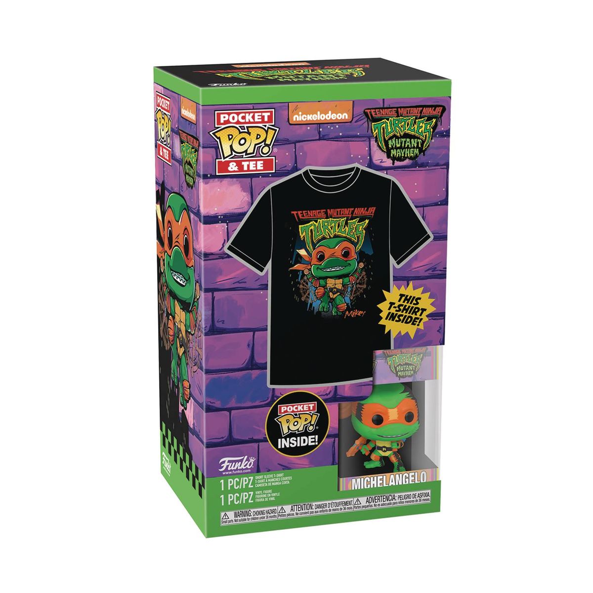 Pocket Pop And Tee TMNT Michelangelo L | Shop Today. Get it Tomorrow ...