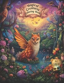 Magical Creatures Coloring Book: Awesome Coloring Book of Magic ...