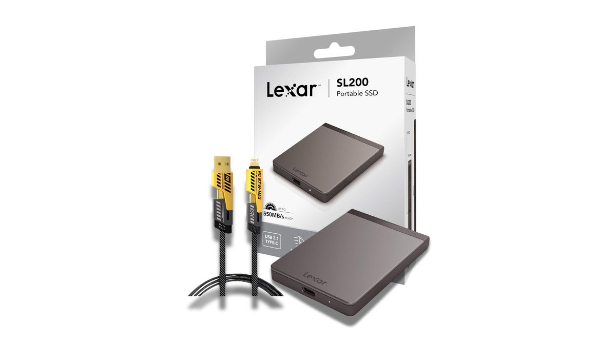Lexar 1000GB Portable SSD,External Solid State Drive-(SSD Hard Drive ...