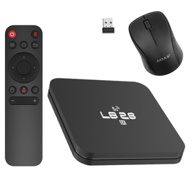 LB28 Smart Android Box + Wireless Mouse. OS version 13, 16GB, 2GB Ram ...