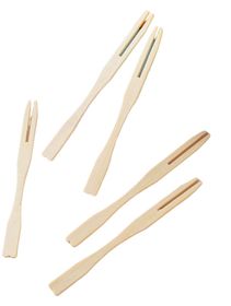 Wooden Fruit Pick Fork - 100 Pieces | Shop Today. Get it Tomorrow ...