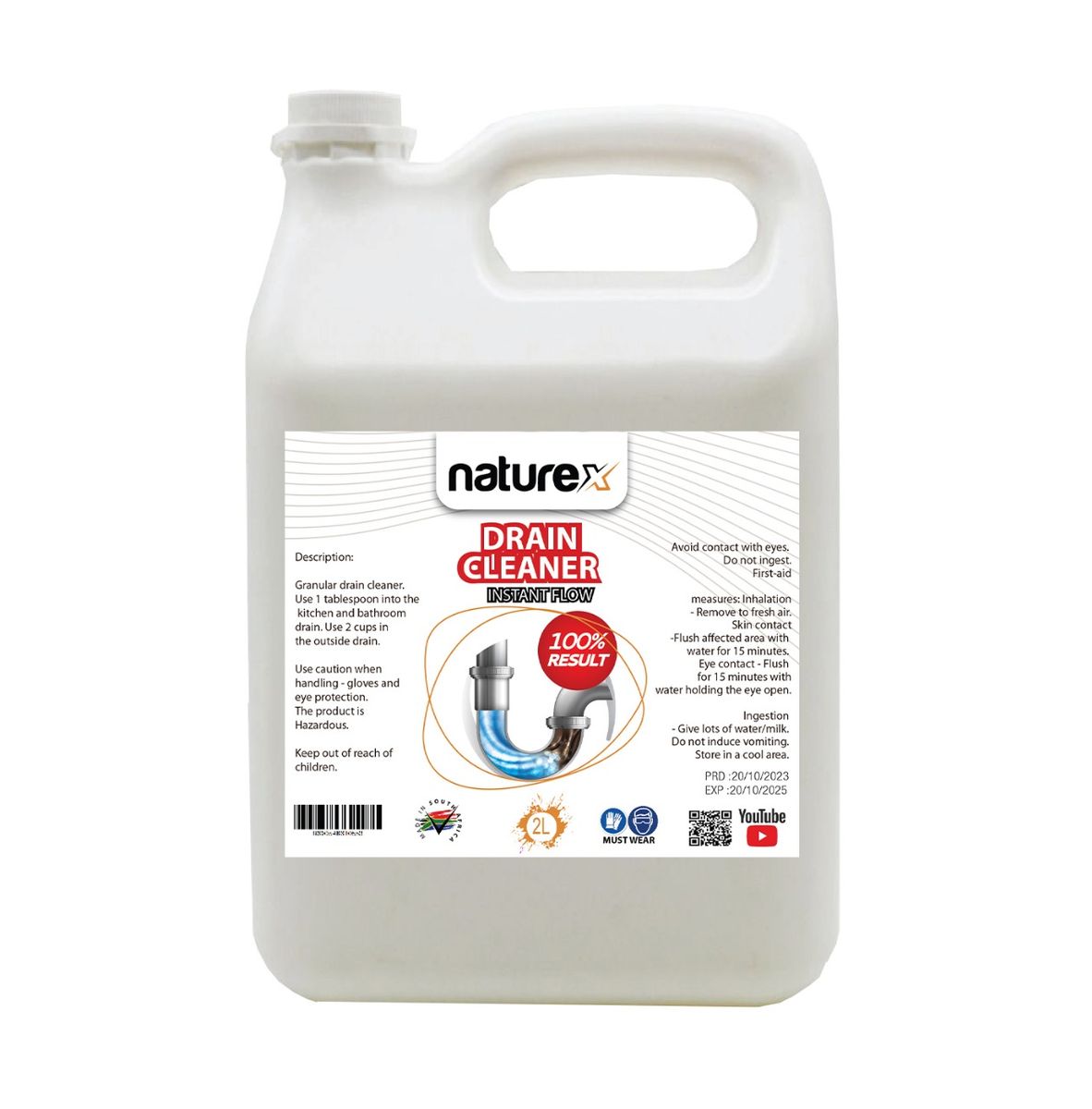 Naturex Drain Cleaner Powder 2L | Shop Today. Get it Tomorrow ...