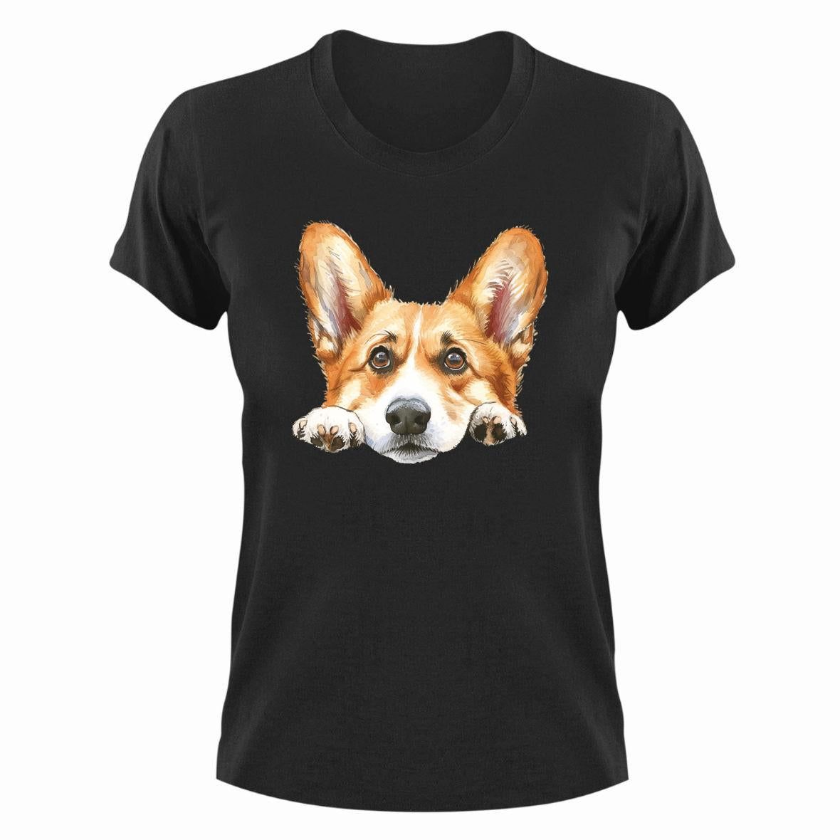 Pembroke Welsh Corgi T-Shirt Gift Idea Christmas Birthday Present 376 ...