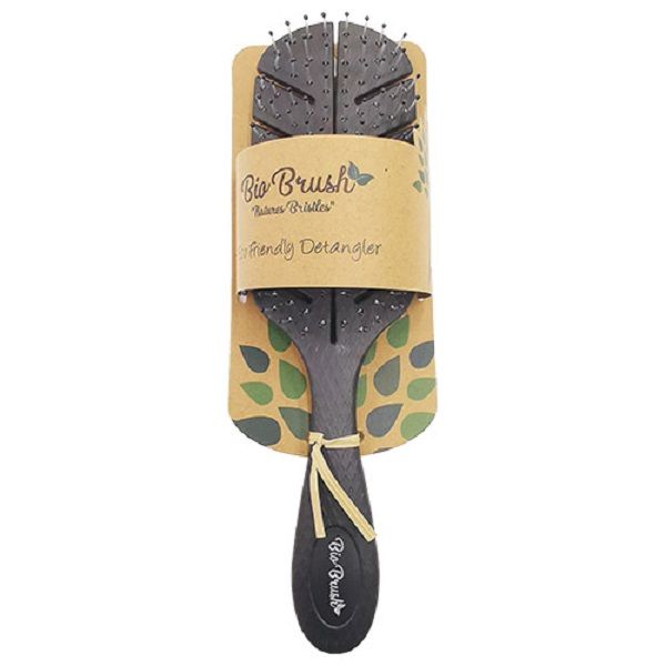 Bio Brush Eco Friendly Detangler Leaf Shape (Black) | Shop Today. Get ...
