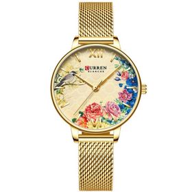 Curren Woman Analogue Stainless Steel Leisure Lady's Watch | Shop Today ...