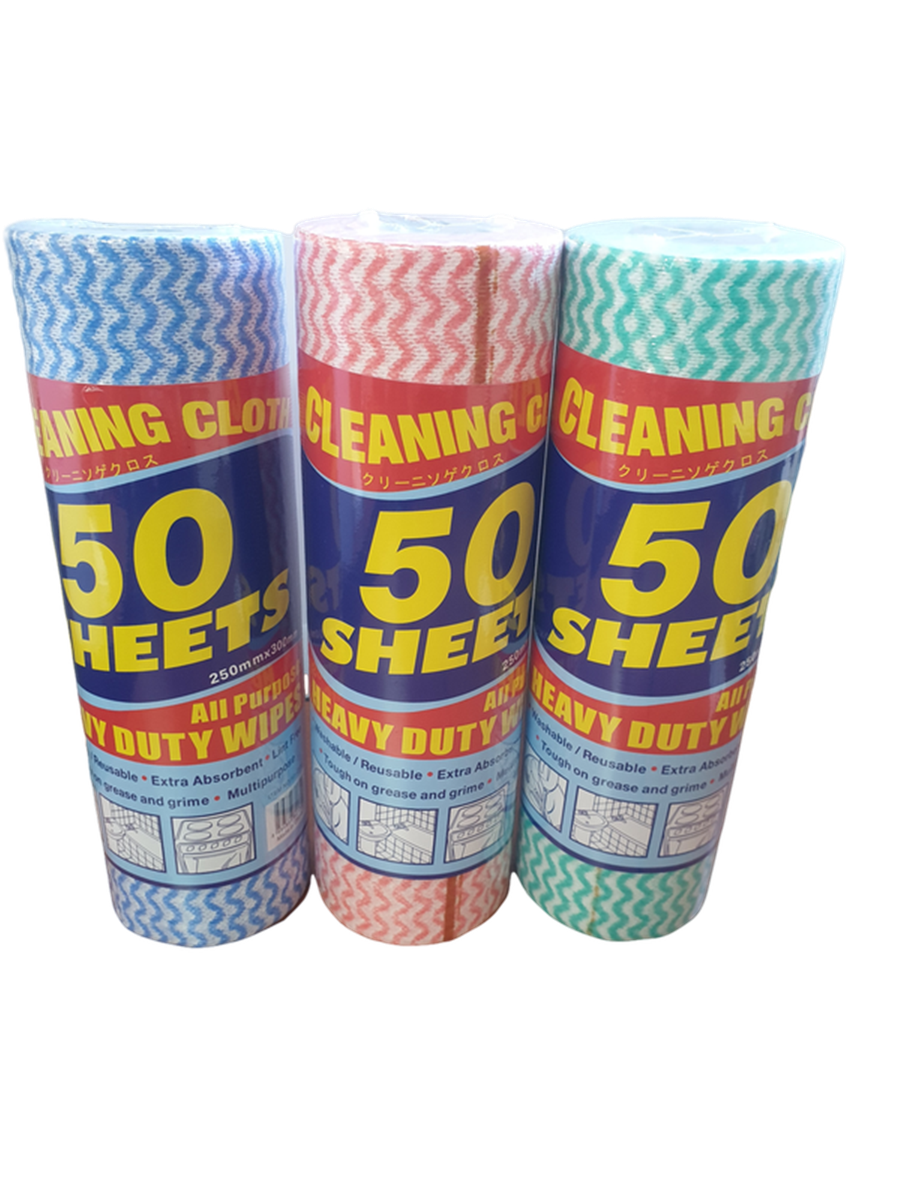 All-Purpose Heavy Duty Wipes - Cleaning Cloth - 3 Pack (50's) | Shop ...