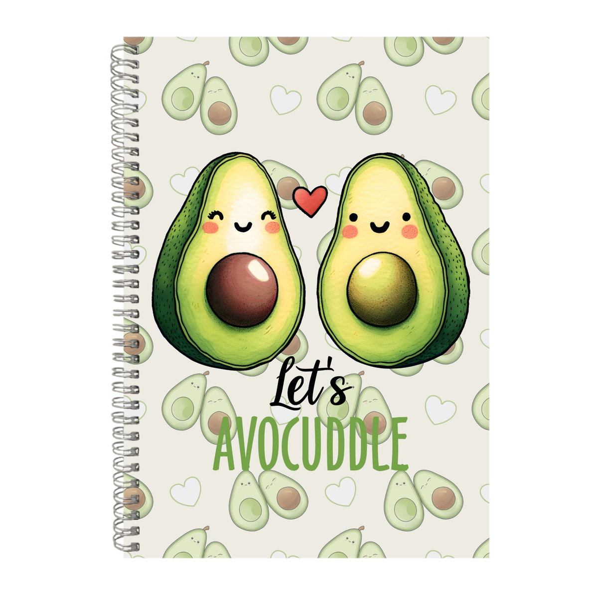AvoCuddle A4 Notebook Pad Avo Funny Trendy Graphic Design Present 017 | Shop Today. Get it ...