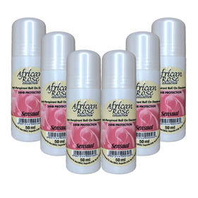 African Rose Collection Anti-Perspirant Roll On Deodorant Sensual - 6 ...