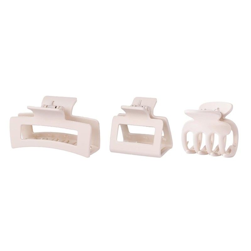 3 Pack Hair Claw Clips - White | Shop Today. Get it Tomorrow ...