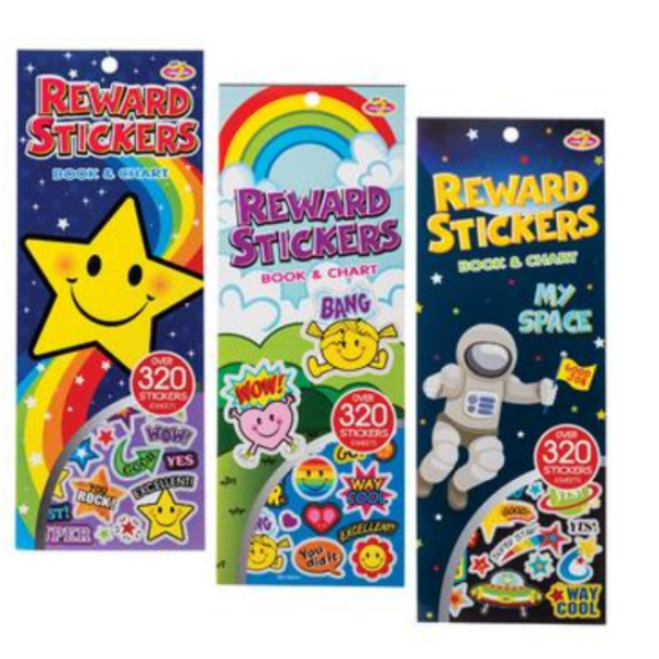 Reward Sticker Book With Over 320 Stickers- Pack Of 3 | Shop Today. Get ...