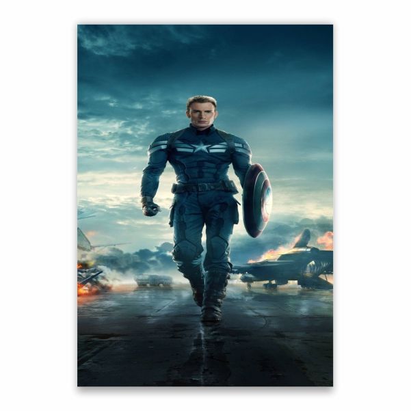 Captain Steve Rogers Poster - A1 | Shop Today. Get it Tomorrow ...